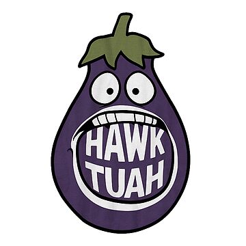 "Hawk Tuah! trending viral Meme" Sticker for Sale by RedCircleArt ...