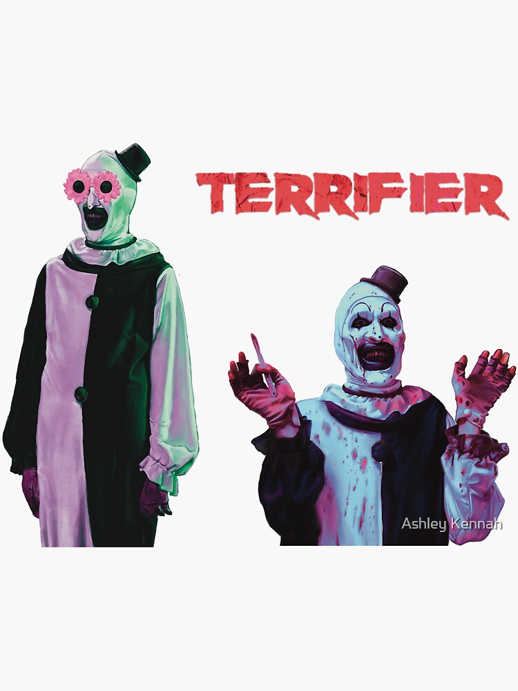 "Art the Clown Terrifier Sticker Pack " Sticker for Sale by akennah1 ...