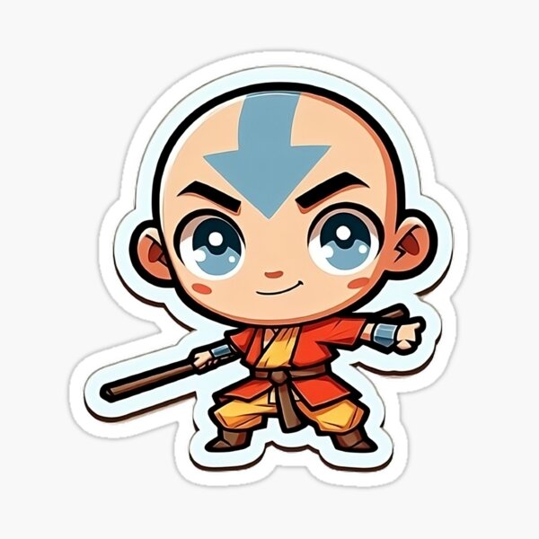 "Avatar: The Last Airbender" Sticker for Sale by StickersNPeels | Redbubble