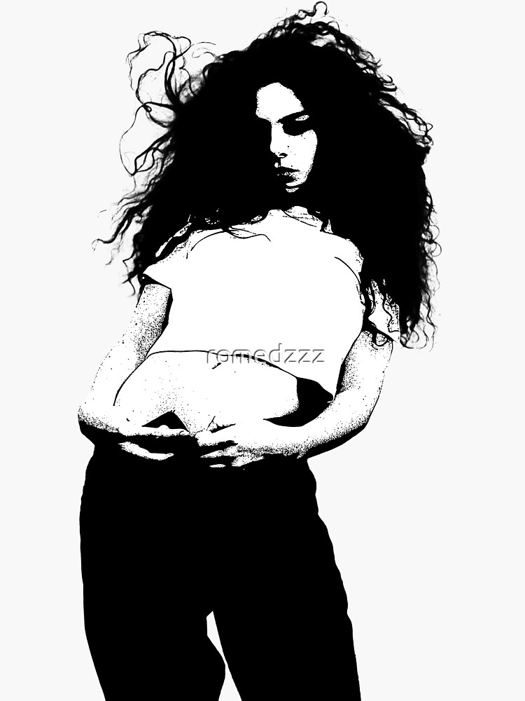 "brat - charli xcx | charli xcx sticker" Sticker by romedzzz | Redbubble