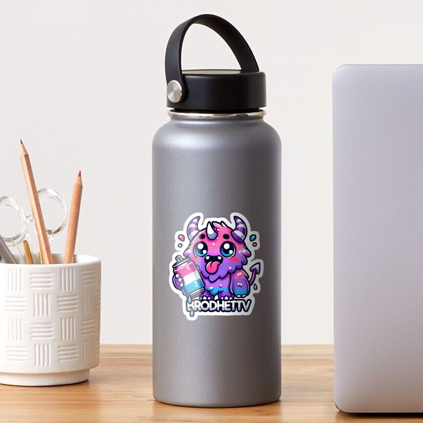 "Guzzle Monster" Sticker for Sale by brodhe | Redbubble