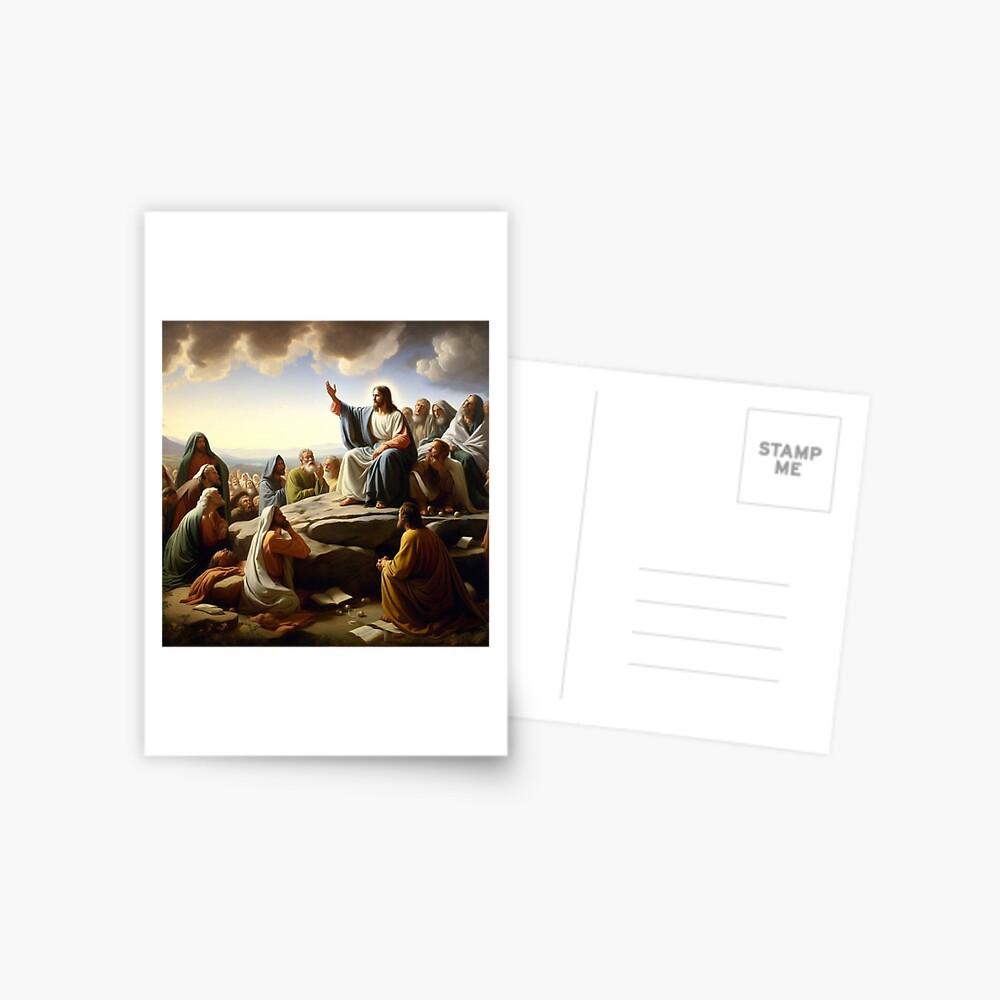"SERMON ON THE MOUNT" Sticker for Sale by PATRICKH-ART | Redbubble