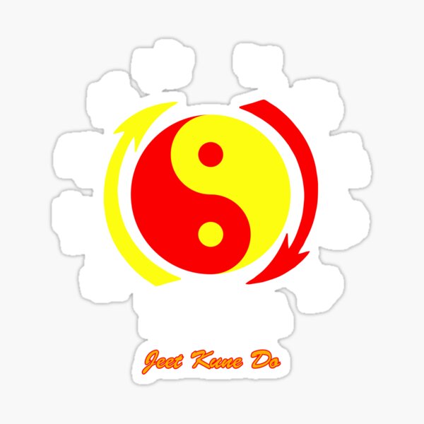 "Jeet Kune Do Martial Art Academy 1967 Wing Chun Legend" Sticker for ...