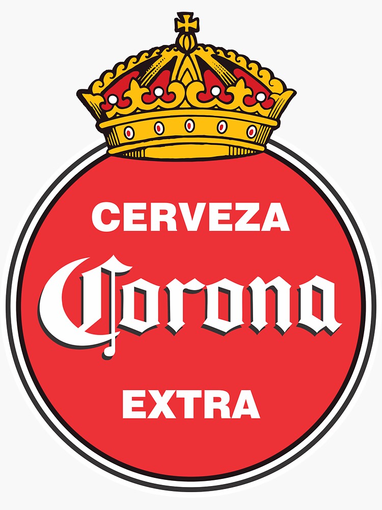 "corona extra" Sticker for Sale by kumpenilonndo | Redbubble