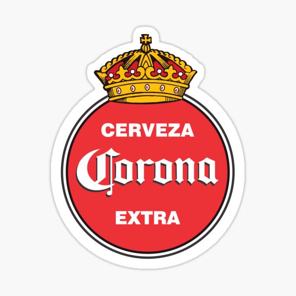 "corona extra" Sticker for Sale by kumpenilonndo | Redbubble