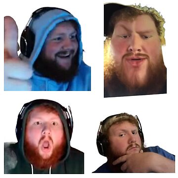 "Caseoh Sticker Pack 1" Sticker for Sale by Walletinspector | Redbubble