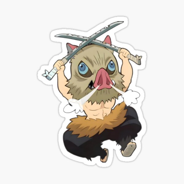 "Inosuke hashibara" Sticker by JeeanbillSart | Redbubble