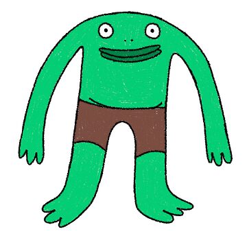 "Mr. Frog - Smiling Friends" Sticker for Sale by Radio00 | Redbubble