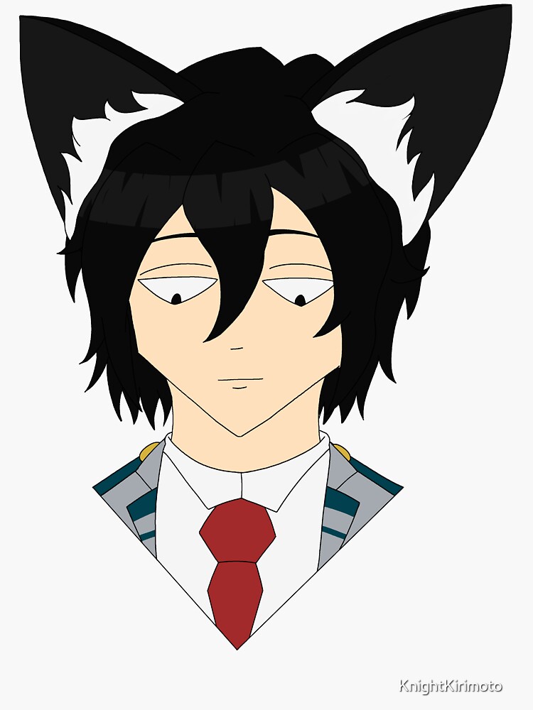"Young Catzawa" Sticker for Sale by KnightKirimoto | Redbubble