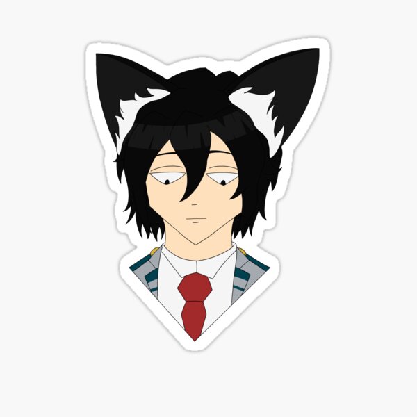 "Young Catzawa" Sticker for Sale by KnightKirimoto | Redbubble