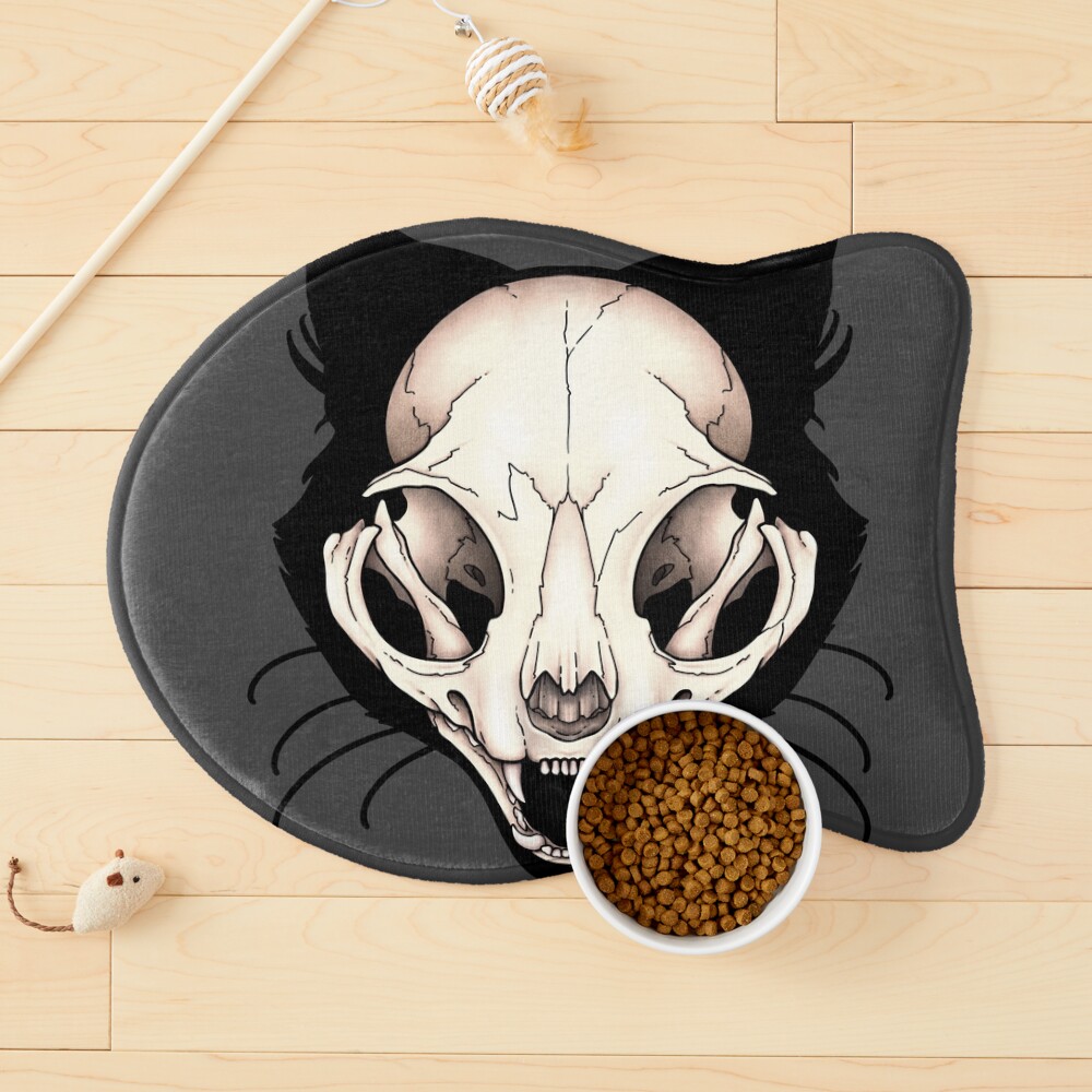 "Vulture Culture Black Cat Skull Skullcat Witchcraft Memento Mori ...