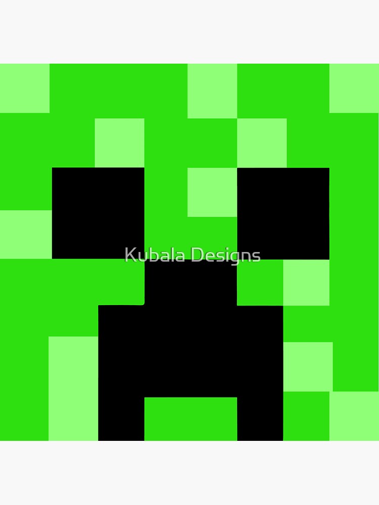 Creeper Sticker Template