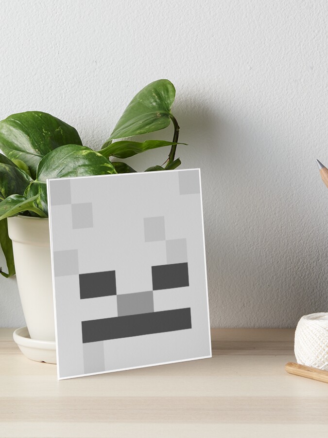 Minecraft Skelet Hoofd Pixel Art Morph&Mob Mod For MinecraftPE Apps