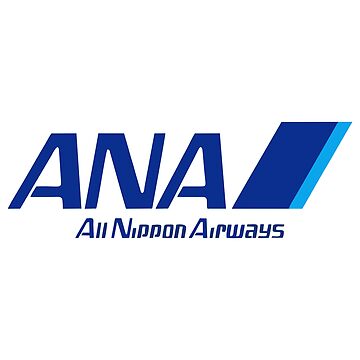 "ANA airline logo" Sticker for Sale by zasihet | Redbubble