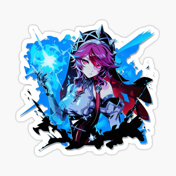 "Rosaria Genshin Impact" Sticker for Sale by HakoCity | Redbubble