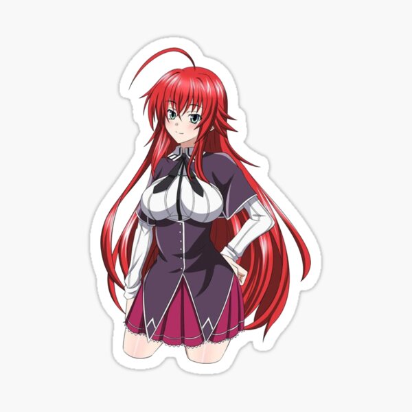 "High School DxD - Rias Gremory" Sticker for Sale by Della-Bergnaum ...