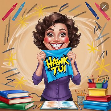 "Hawk Tui Teacher" Sticker for Sale by Clements1981 | Redbubble