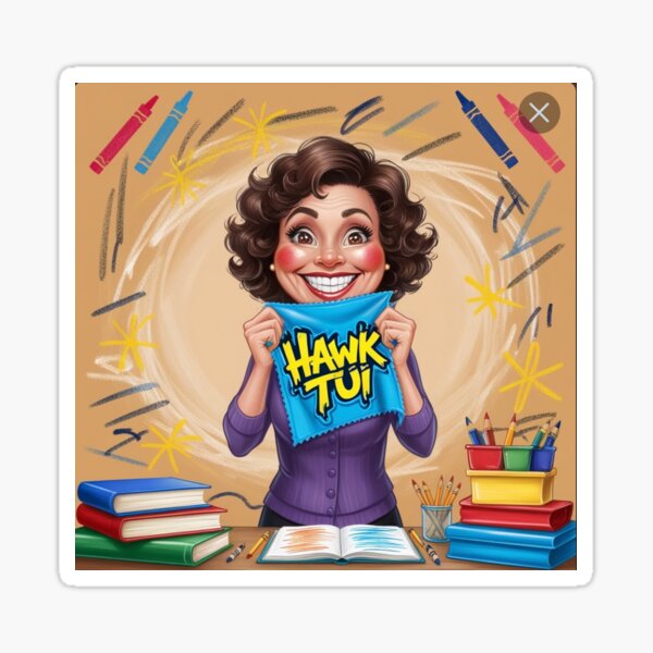 "Hawk Tui Teacher" Sticker for Sale by Clements1981 | Redbubble