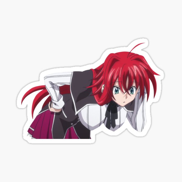 "High School DxD - Rias Gremory" Sticker for Sale by Della-Bergnaum ...