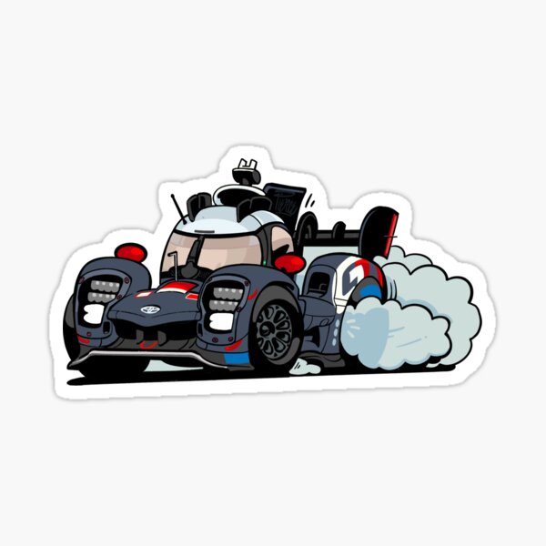 "Gazoo GR010 Hypercar “The Ten” 2024 Le Mans" Sticker for Sale by ...