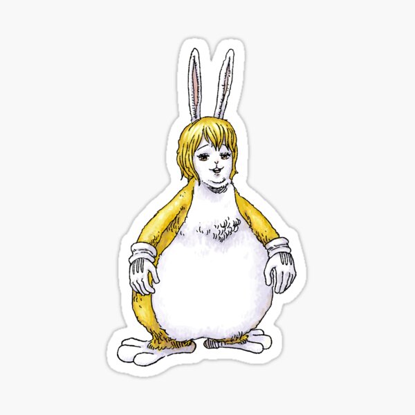 "Carrot Big Chungus - One Piece" Sticker by Eiichiro-Yoda | Redbubble