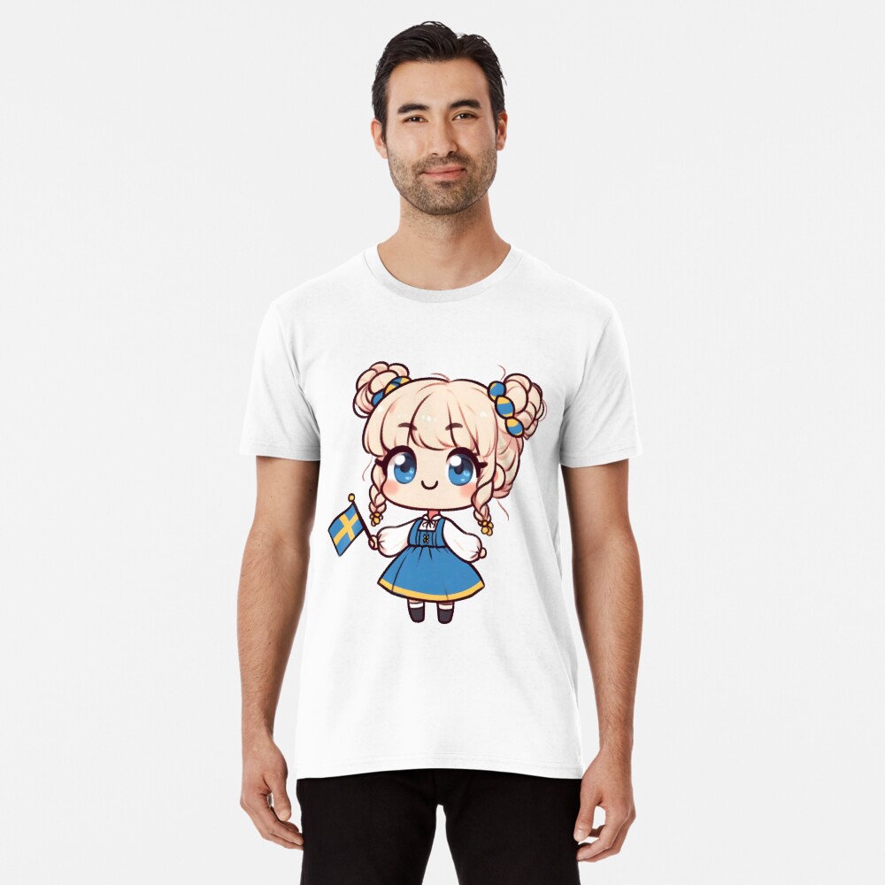 "Sweden Extra Cute" Sticker for Sale by asilentcowbell | Redbubble