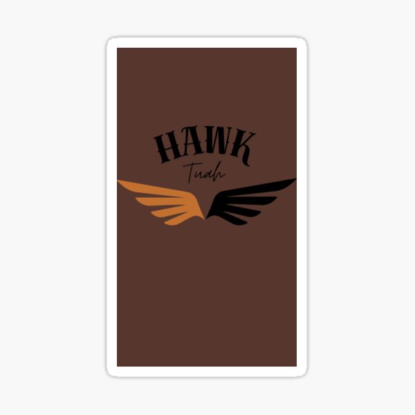 "Hawk tuah " Sticker for Sale by OM-Designer06 | Redbubble