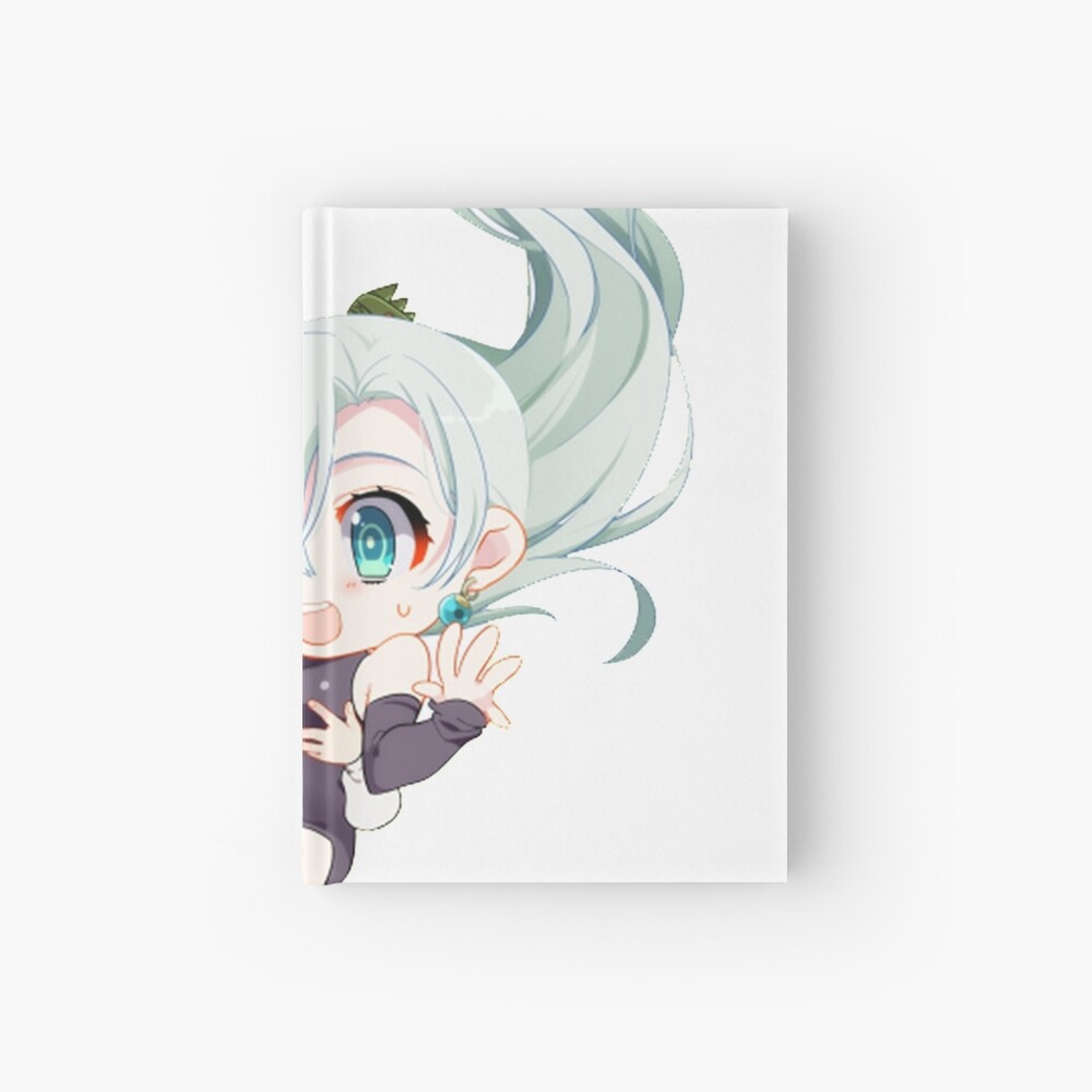 Cuaderno de tapa dura «7 pecados capitales Meliodas y Elizabeth Chibi ...