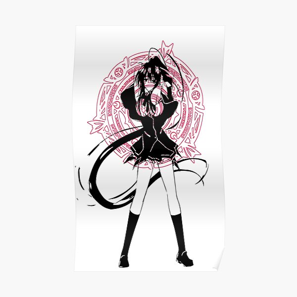 "Highschool DxD - Akeno" Poster for Sale by SomeScottishGuy | Redbubble