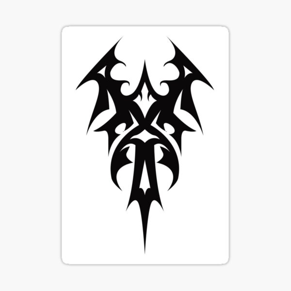 "Black Ink" Sticker for Sale by JC Marte | Redbubble