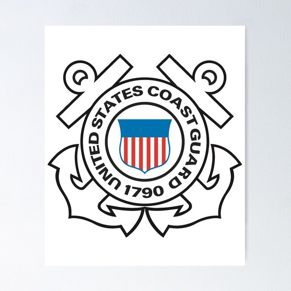 "USCG United States Coast Guard Military" Poster for Sale by ...