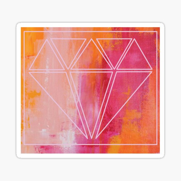 "Pink Diamond" Sticker for Sale by holadebita | Redbubble