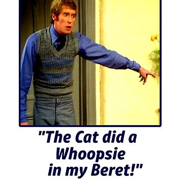 "Frank Spencer the cat Did a Whoopsie in my Beret! some mothers do ave ...
