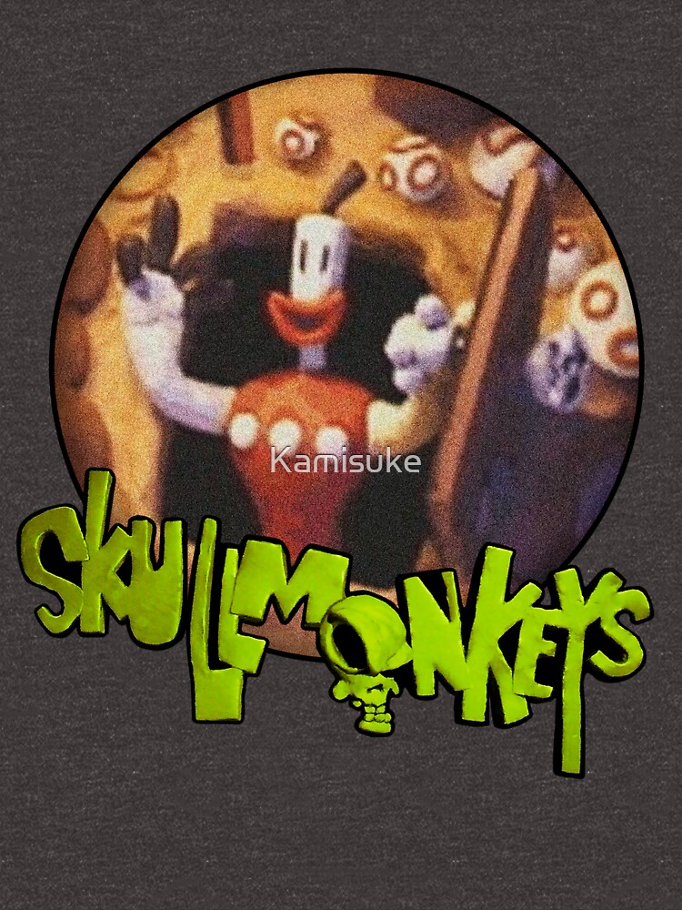 "Skullmonkeys" T-shirt for Sale by Kamisuke | Redbubble | skullmonkeys ...
