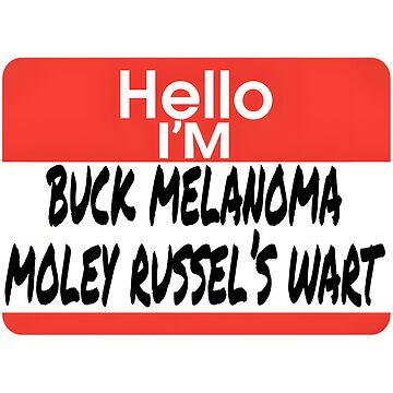 "512 Uncle Buck Quote Buck Melanoma Moley Russel'S Wart " Sticker for ...