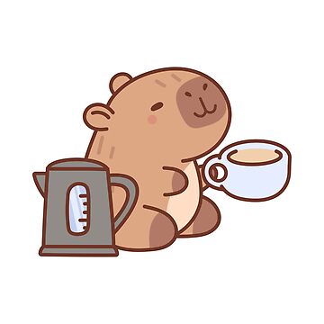 "House Kawaii Capybara Pack" Sticker for Sale by OlyaLitvinova | Redbubble