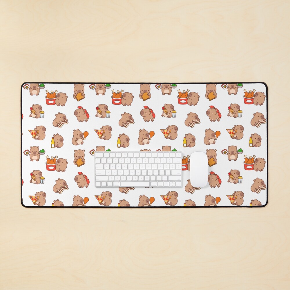 "Fast Food Kawaii Capybara Pack" Sticker for Sale by OlyaLitvinova ...