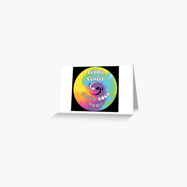 "Debbie Center Classical Rock Logo" Greeting Card for Sale by Debbie ...