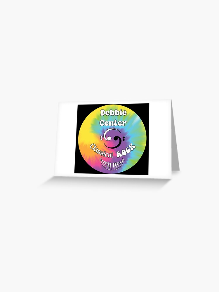 "Debbie Center Classical Rock Logo" Greeting Card for Sale by Debbie ...