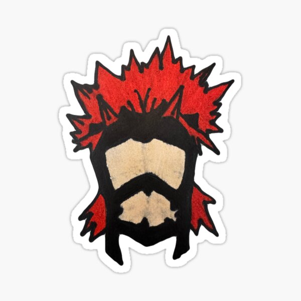 "Red Riot" Sticker for Sale by tatboy98 | Redbubble