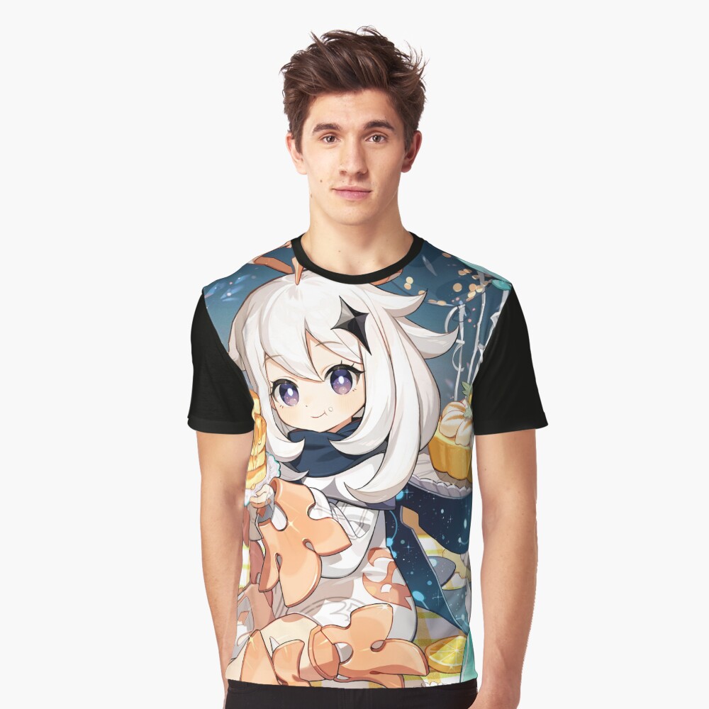 "Genshin Impact - Paimon Official Birthday Artwork 2024" Sticker for ...