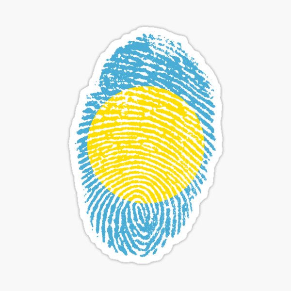 "Palauan" Sticker by PZAndrews | Redbubble