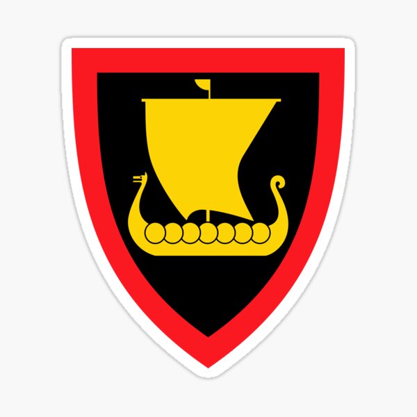 "Telemark Battalion Patch" Sticker for Sale by Patchesandsuch | Redbubble