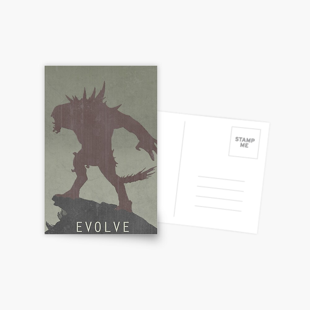 "Evolve Game Poster" Poster for Sale by HAPPYDOOMSDAY | Redbubble