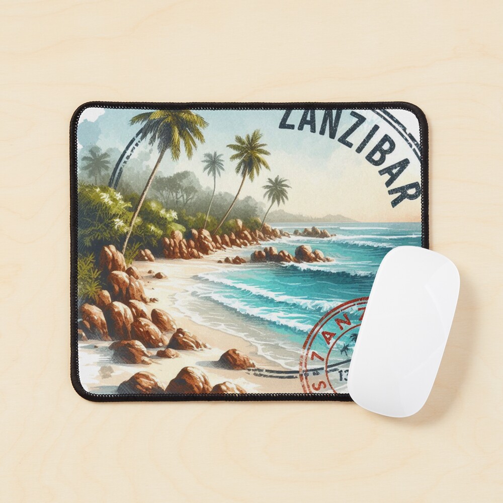 "Zanzibar" Sticker for Sale by ryanapples2 | Redbubble
