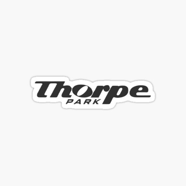 "Thorpe park logo" Sticker for Sale by coasterkian | Redbubble
