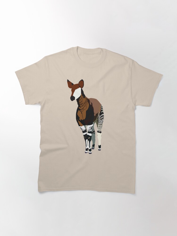 "Okapi Minimalist" T-shirt by LeaWolf | Redbubble