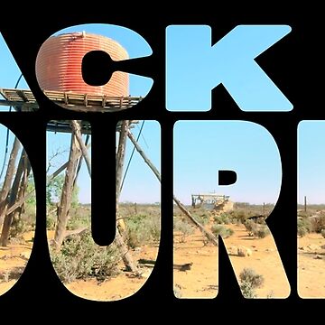 "BACK O' BOURKE - Outback NSW Australia Pastoral Scene" Sticker for ...