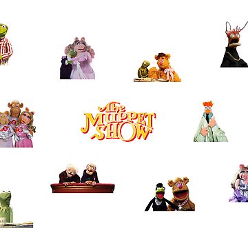 "The Muppet Show Stickers " Sticker for Sale by emm228 | Redbubble