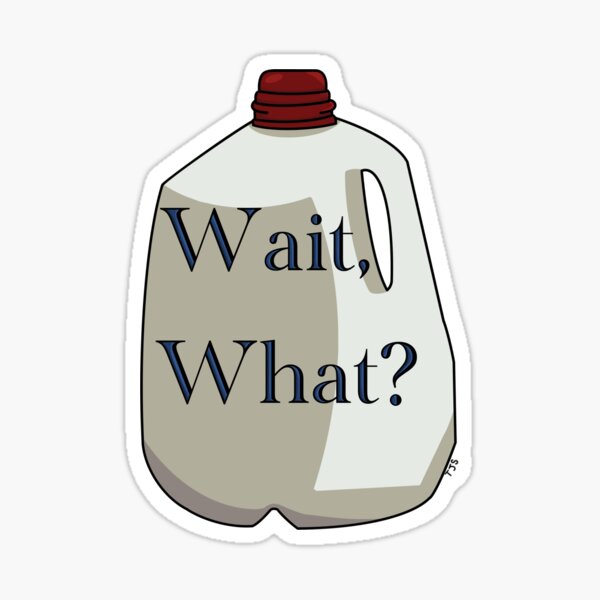 "Taskmaster: “Wait What?”" Sticker for Sale by MinLeaf | Redbubble